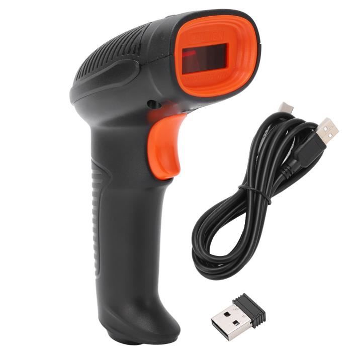 Tbest Wireless Scanner, Wireless Barcode Reader Fast Scanning Speed ABS ...