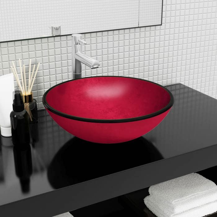 VidaXL Lavabo Vasque à Poser de Toilette Lave-mains de Salle de Bain ...