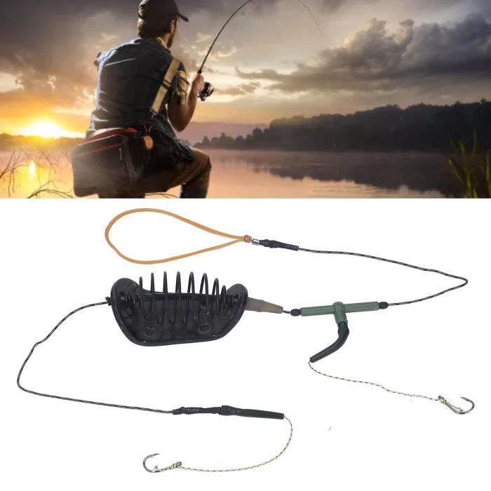Hameçon leurre Hameçon de pêche Cage de morsure puissante Hameçon de ...