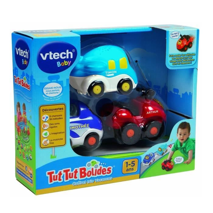 Vtech - 205735 - Véhicule Miniature - Tut Tut Bolides - Coffret Trio ... Vtech - 205735 - Véhicule Miniature - Tut Tut Bolides - Coffret Trio ...