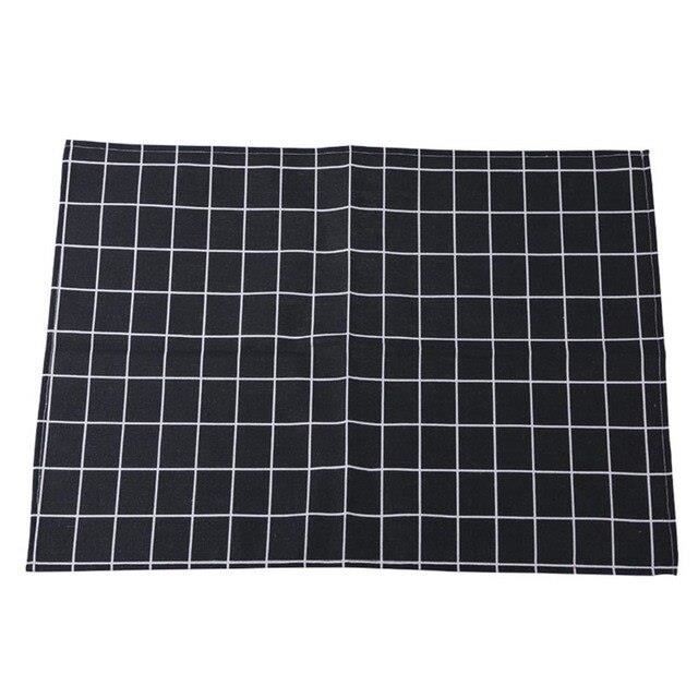 SERVIETTE DE TABLE,4--Napperon simple pour la table à manger, tapis ...