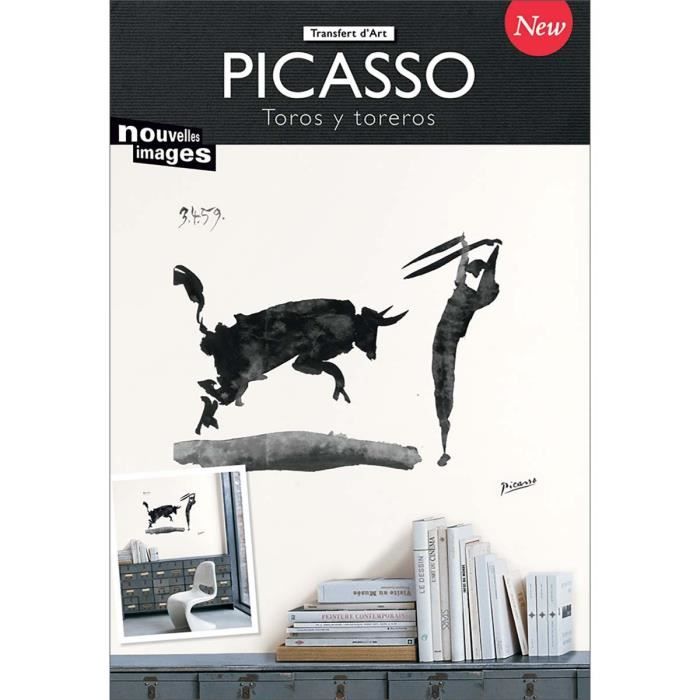 Sticker mural Toros y Toreros, P. PICASSO - Cdiscount Maison