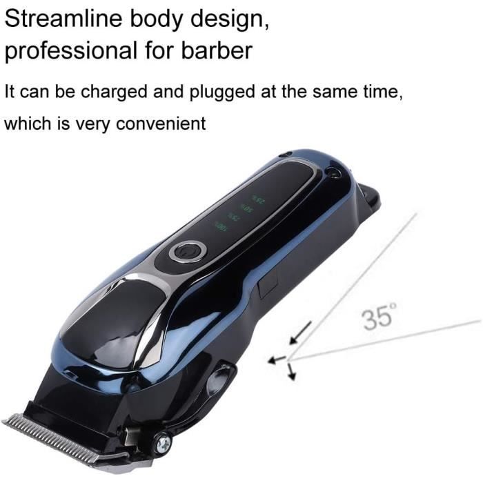 Tondeuses à Cheveux électriques, Kit de Coupe de Cheveux Professionnel Trimmer Haircut Barber ...