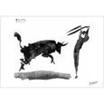 Sticker mural Toros y Toreros, P. PICASSO - Cdiscount Maison