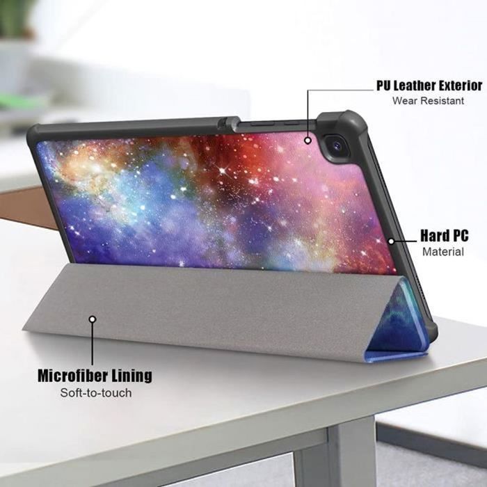 Etui tab a7 lite, coque housse pochette pour samsung galaxy tab a7 lite ...