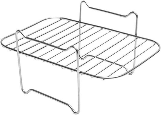Support Pour Friteuse À Air Comprimé À Double Panier, En Acier Inoxydable, Pour Déshydratateur ...