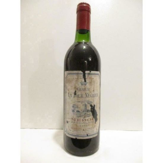 Médoc château la tour négrier cru bourgeois (étiquette abîmée) rouge ...