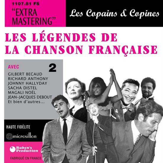 Légendes de la Chanson Française 2 - CD - Achat CD - Cdiscount Musique