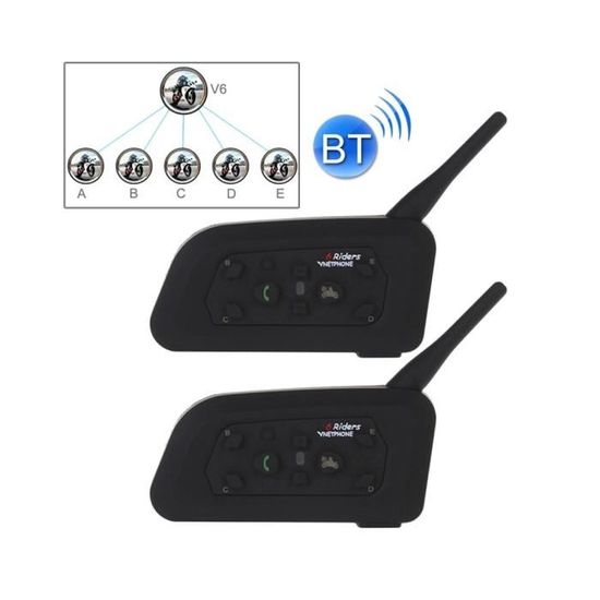 Intercom - Kit Communication - Motorcycle Communication - Kit Bluetooth ...