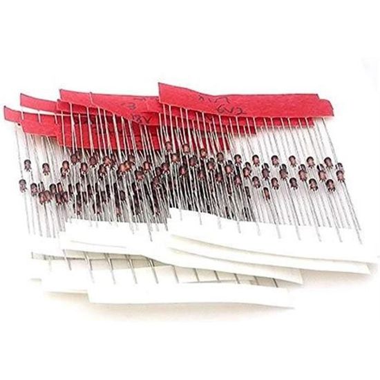 Diode 1W Diode Assorted Kit Do-41 3.3V 3.6V 3.9V 4.3V 4.7V 5.1V 5.6V 6 ...