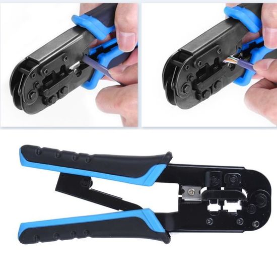 Pince pour réseaux, Pince pour câbles RJ45 RJ11 Réseaux professionnels ...