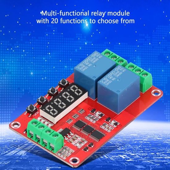 MEI Module relais temporisé Carte de module de synchronisation de cycle ...