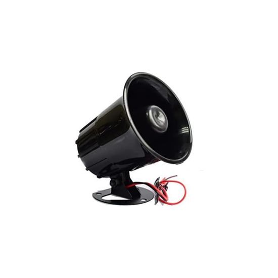 SIRENE ALARME PUISSANTE 6-12V / 1300mA 125dB - Cdiscount Auto