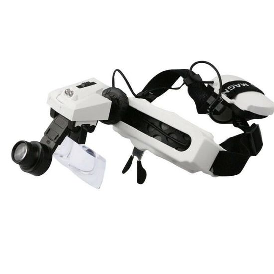 LUNETTE LOUPE,9892E1--Loupe multi puissante à tête Lupa 5X,8X,13X,20X ...