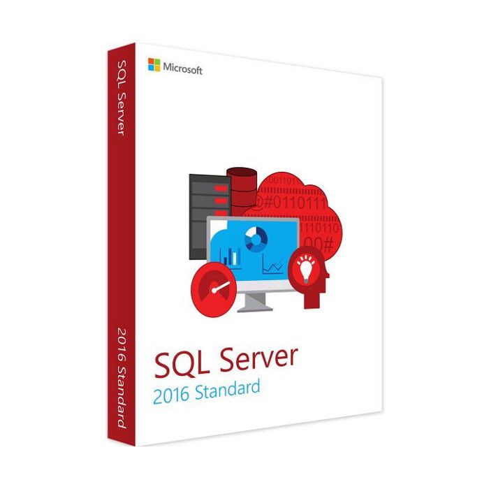 Microsoft SQL Server 2016 Standard (24 Core) - Clé licence à télécharger - Livraison rapide 7/7j ...