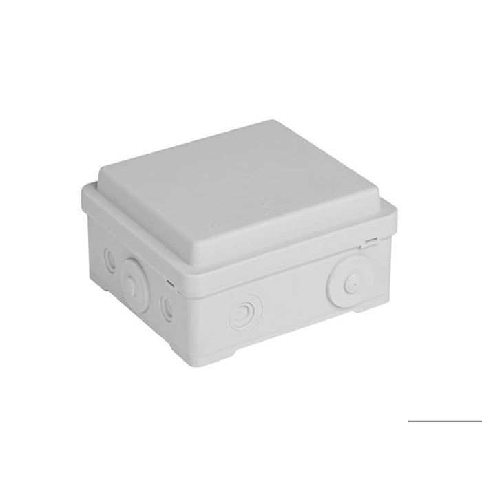 Boîte de jonction murale NPP100, grise, SIMET - Cdiscount Bricolage