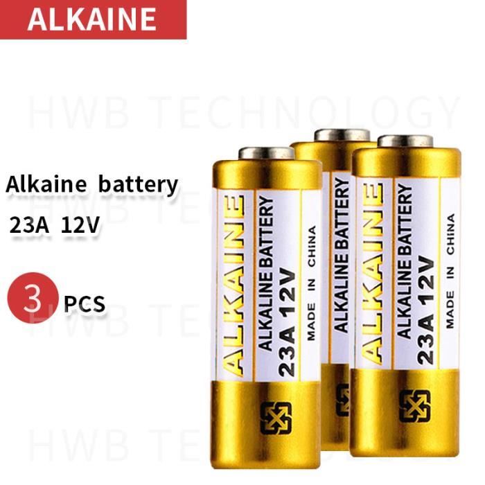 12v-Piles Alcalines 12 V 23 A 12 V 27a 23 A 12 V 21-23 A23 E23a Mn21 Rc ...