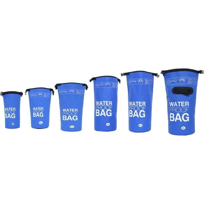 Sac Étanche DonDon - Bleu 5L - Canyoning Rafting - Bâche PVC 500D ...