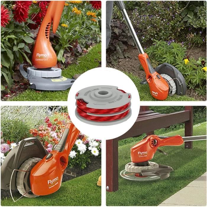 2PCS-Bobines de fil de rechange pour Flymo FLY021 513937190, pour Flymo ...