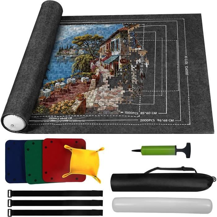 Tapis Puzzle 2000 Pièces, Rangement pour Puzzle, Puzzlemat, Rouleau ...