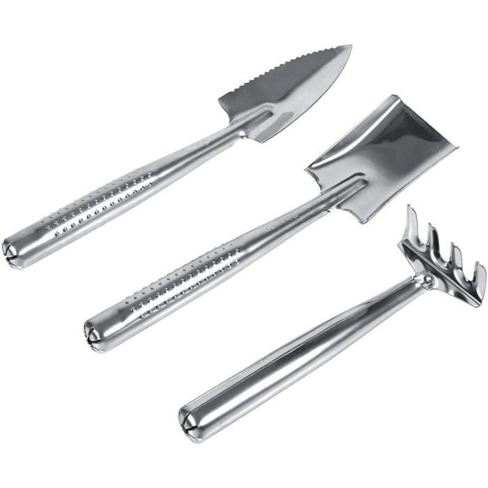 Ensemble D outils Jardin Pelle Bêche Râteau Jardinage Plante Outil ...