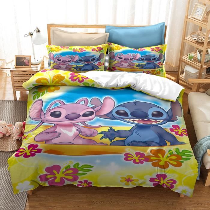 MCX-3101 Disney parure de lit lilo et stitch ensemble de literie simple ...