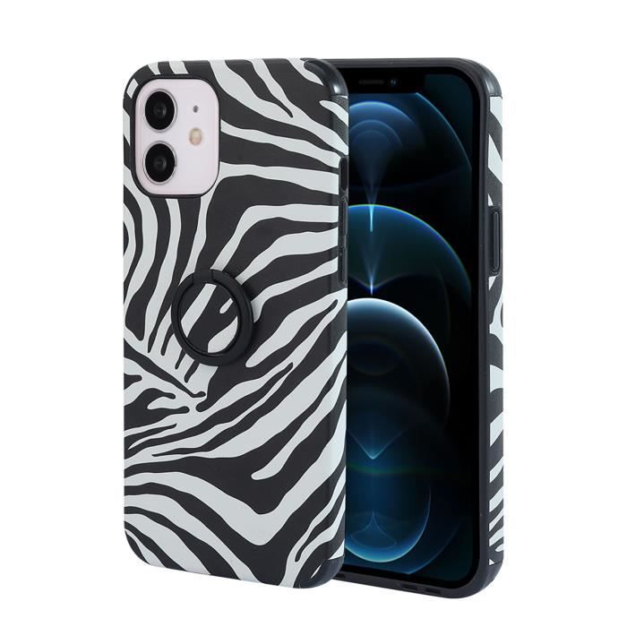 Equerre De Fixation Coque Antichoc Texturée Slim Fit Avec Iphone 12 ...