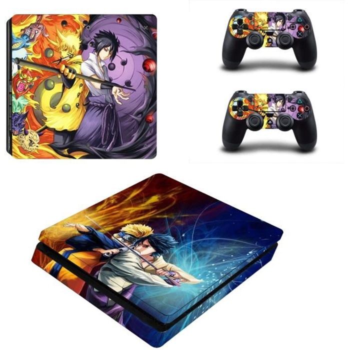 Naruto PS4 Slim Skin Vinyl autocollant Decal Sticker pour Sony ...