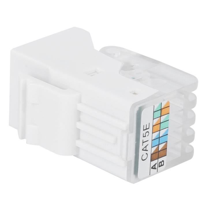 ETO- Module RJ45 3 pièces RJ45 Module CAT5E outil gratuit réseaux ...