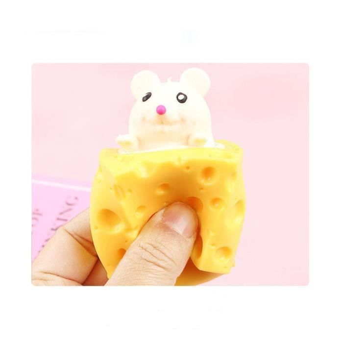 CRAZE Novelty Pop Fidget Toys Squeeze Antistress Funny Mouse Cheese ...