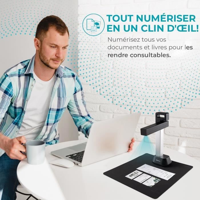 Scanner de bureau IRIScan pour ordinateur portable et document Scanner ...