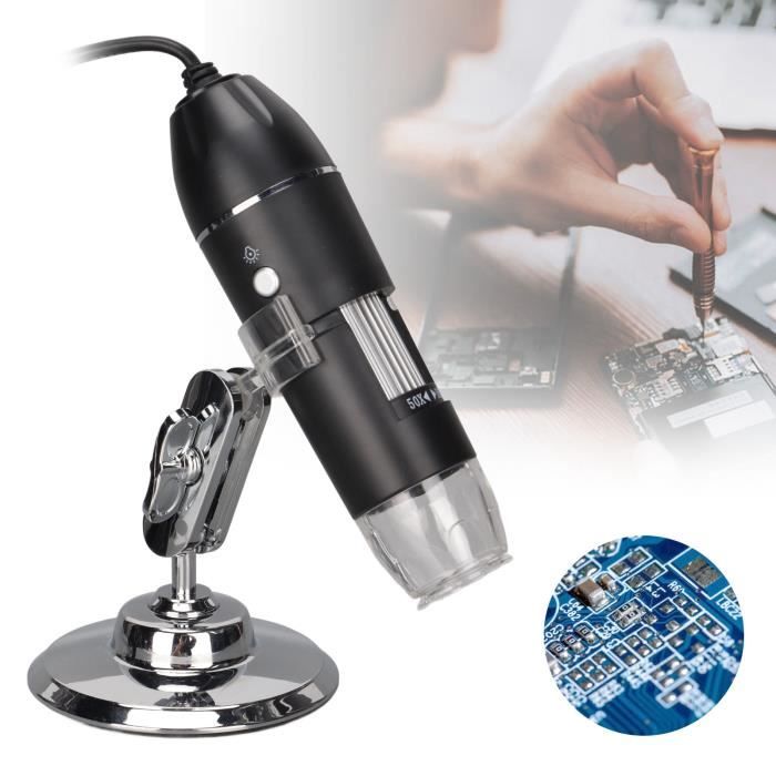 Microscope numérique 3 en 1 HURRISE - Leftwei - Grossissement 50X-1600X ...