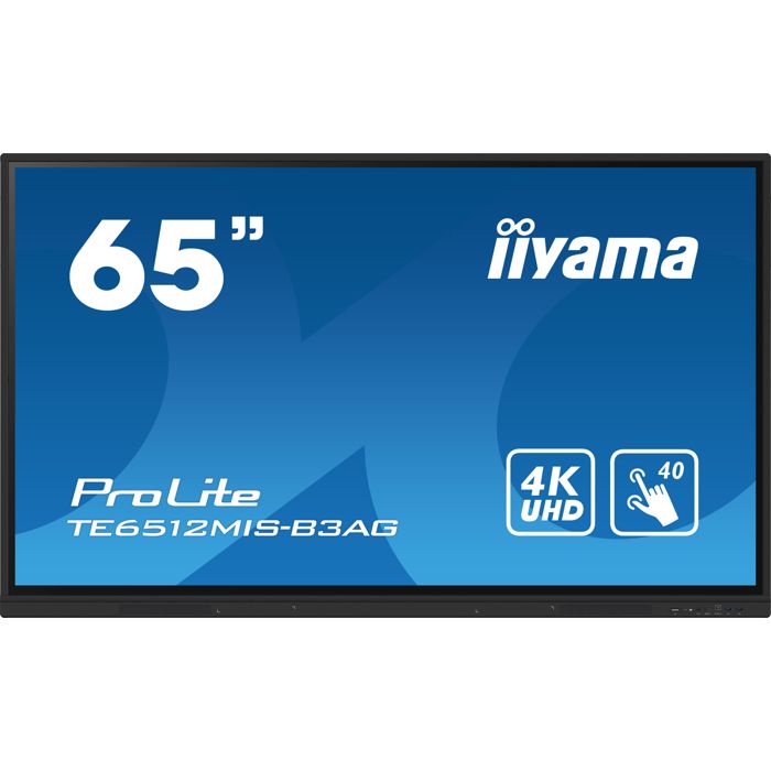 Écran LCD tactile - iiyama - ProLite TE6512MIS-B3AG - 65 pouces - 4K ...