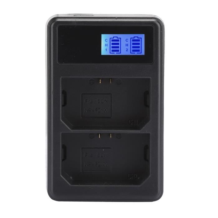 Chargeur De Batterie À Double Emplacement De Caméra Lcd Seivi Np-Fz100 Pour Sony Alpha ...