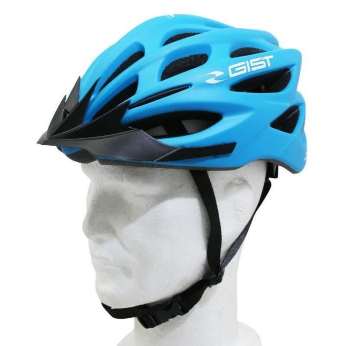 Casque Gist E-Bike Faster Urban In-Mold - Bleu Mat - 52/58 cm - 240 g ...