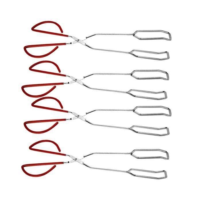 Pinces de cuisson en acier inoxydable, pinces de buffet, pinces à ...