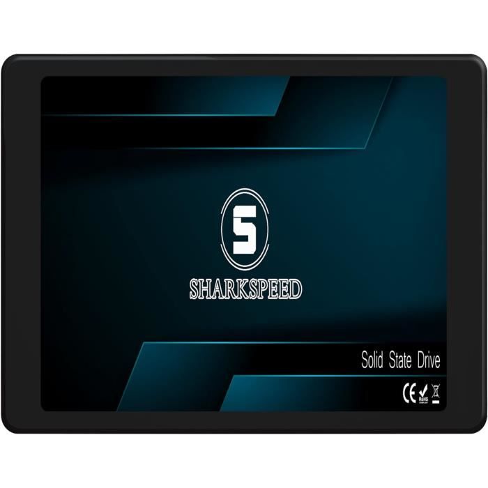 Sharkspeed Disque Ssd Interne 1To 2,5" Sata 3 6Go-S 3D Nand Solid State ...