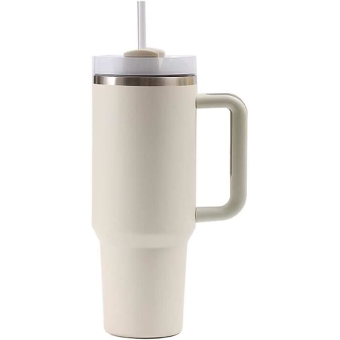 40oz (1180 ML) Mug Isotherme Gobelet de Voyage 304 Acier Inoxydable Thermos Café Tasse avec ...