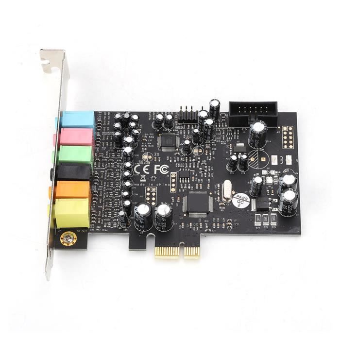 Carte Son PCIe, Carte Son PC HiFI Haute Fidélité 8 Pistes, Carte Son ...