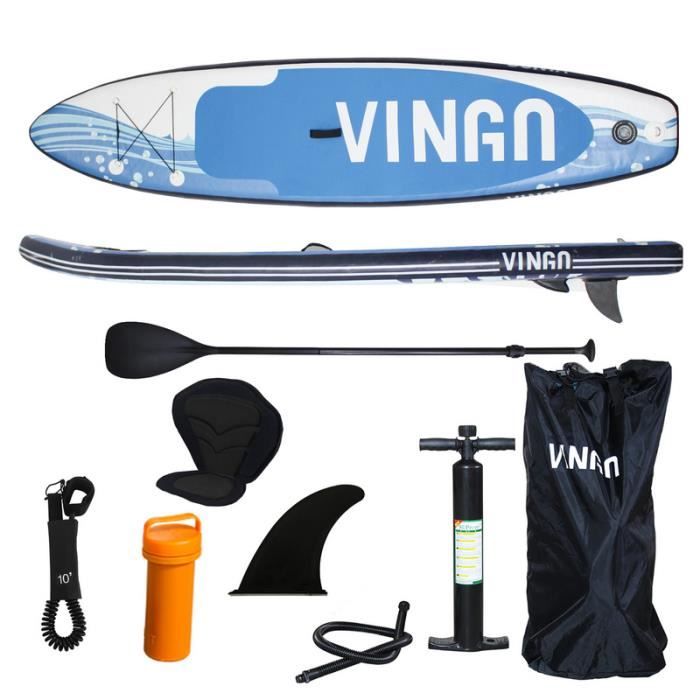 TolleTour SUP Board Gonflable Stand up Paddle Portable Ensemble de ...