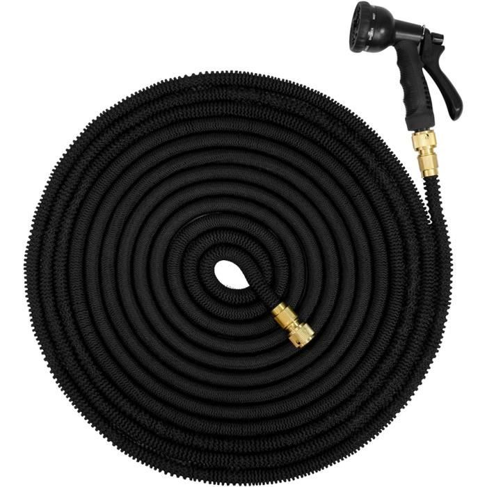 Tuyau Pour Arroser Élastique Magic Hose Extensible 3 Fois Sa Longueur ...