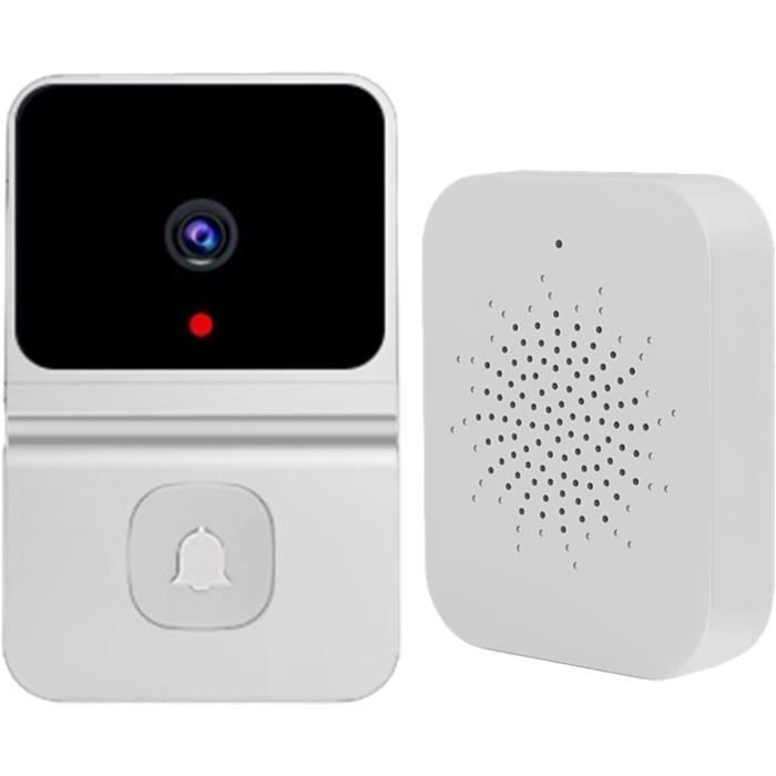 Sonnette vidéo sans fil – Sonnette vidéo Wifi mise à jour avec sonnerie ...