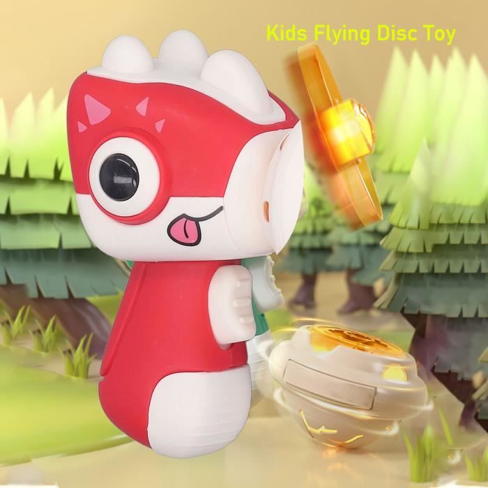 YAP Enfants soucoupe volante jouet gyroscope jouet lumière LED couleur soucoupe volante disque ...