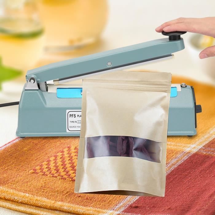 Zerone Scelleuse Manuelle 8in Machine d’Impulsion Scelleuse ...