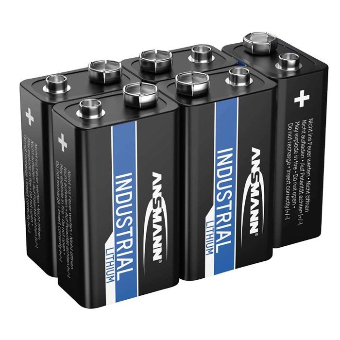 Ansmann Piles au lithium industrielles PP3 5 pcs 1505-0002 - Cdiscount ...