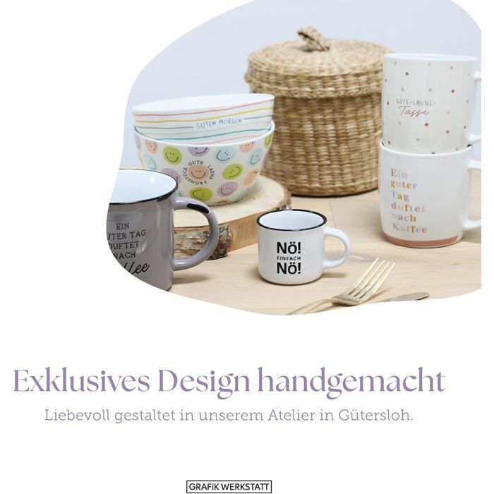 Luxus Grafik Werkstatt Tasse Ebenbild