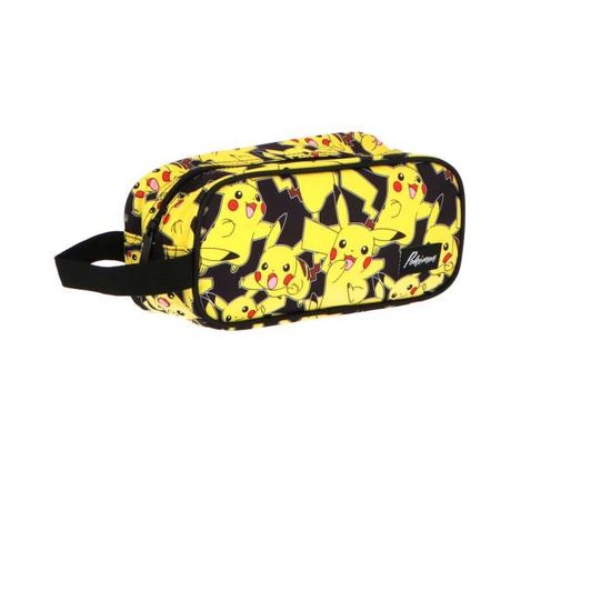 Grande trousse pokemon jaune et noir rectangle - Cdiscount Bagagerie ...
