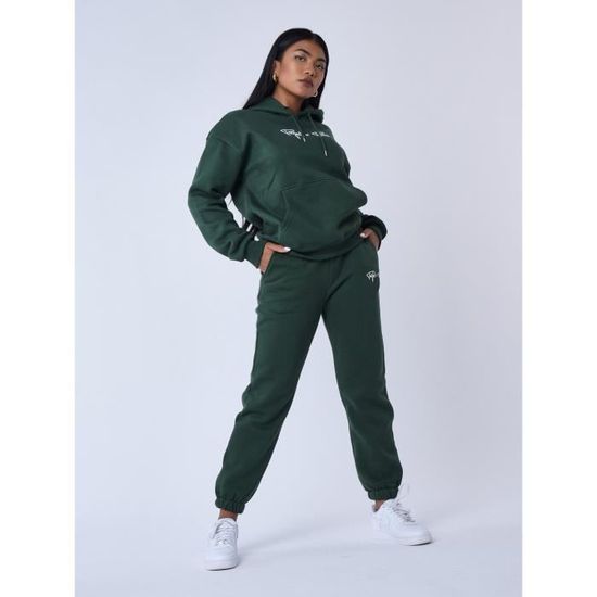 Jogging signature - PROJECT X PARIS - Femme - Vert - Fitness - Indoor ...