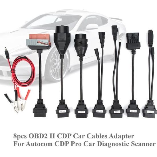 Câble Adaptateur NEUFU OBD2 II CDP pour Autocom Pro Diagnostic Scanner ...