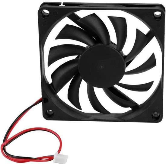 Ventilateur Pc 8Cm, 2 Pcs Ventilateur D'Ordinateur Ultra Silencieux ...